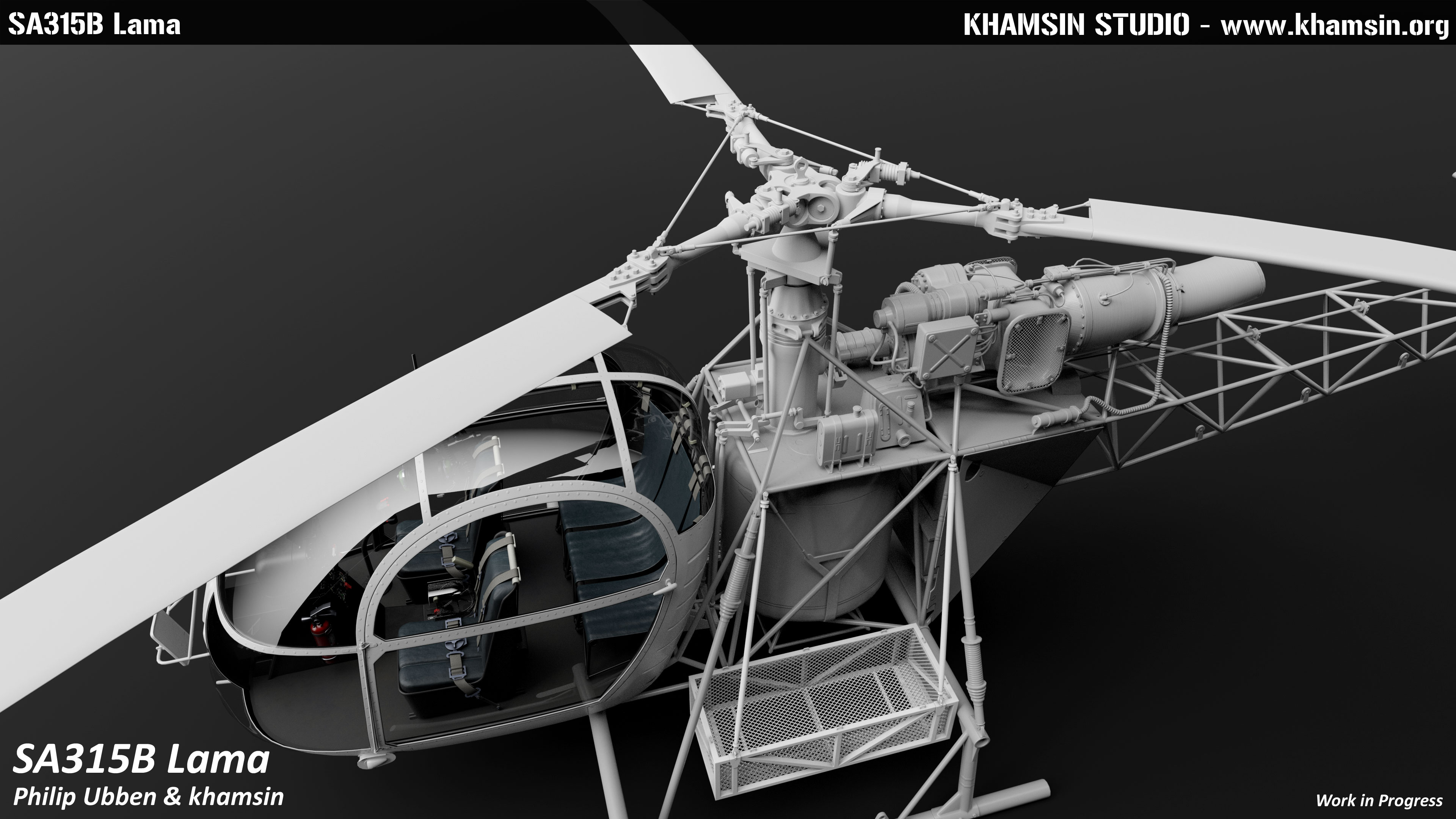 Aerospatiale SA315b Lama - Helicopter - Development Notice - X-Plane ...