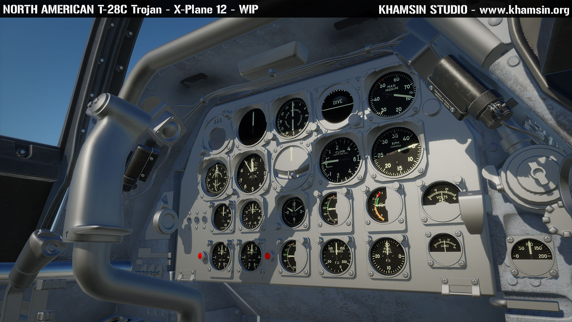 T-28C Trojan 3D model - Work in Progress - North American T-28C XP12 ...